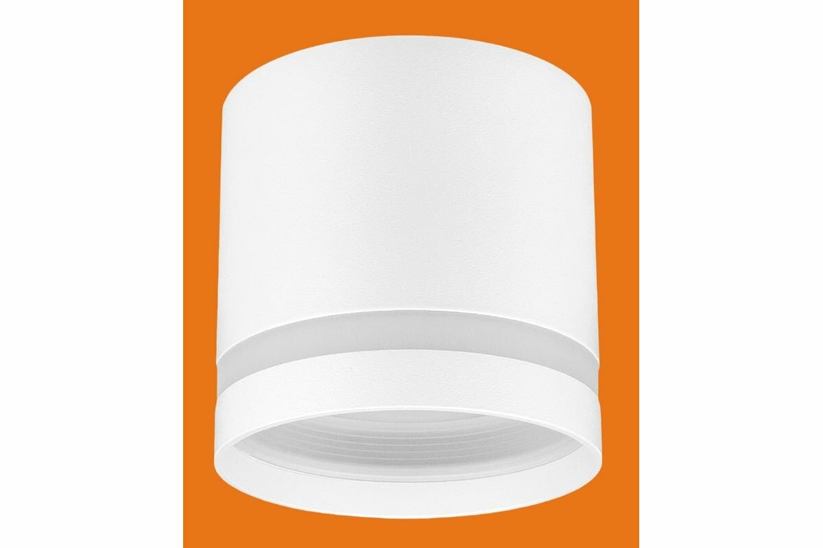 ISVET GXL 101 Потолочный спот GX53 для ламп GX53 белый с полосой GXL-101-3-4