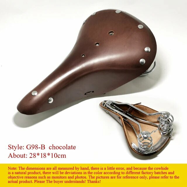FREE-Bike спортивное седло из воловьей кожи G98-B G98-B Chocolate