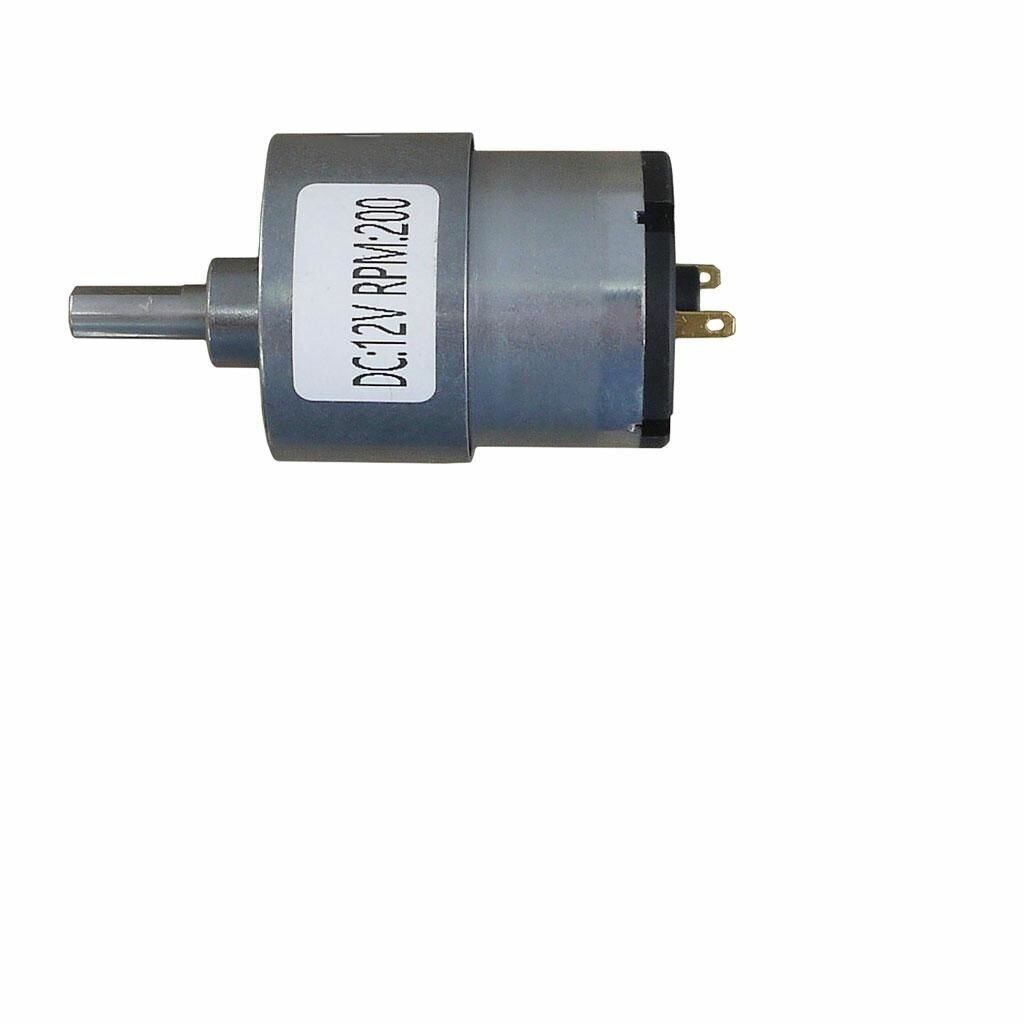 Мотор с редуктором JGB37-520 12B 1:50 200 об/мин