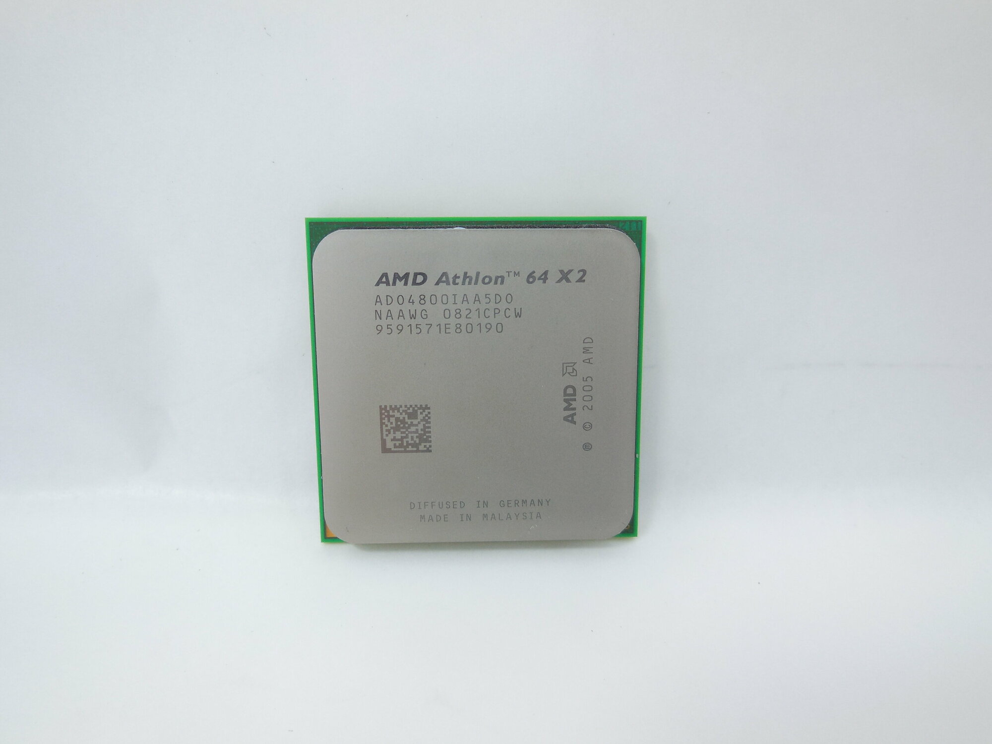 Процессор AMD Athlon 64 X2 4800+ 2.5GHz ADO4800IAA5DO socket AM2 2 core Brisban/ L2 cache 2x 512 KB SSE3, AMD-V, AMD64 65W