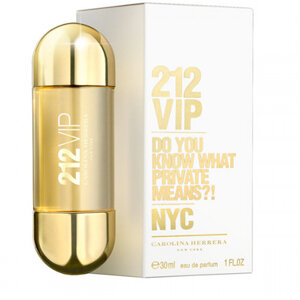 Парфюмерная вода Carolina Herrera 212 VIP 30 мл.