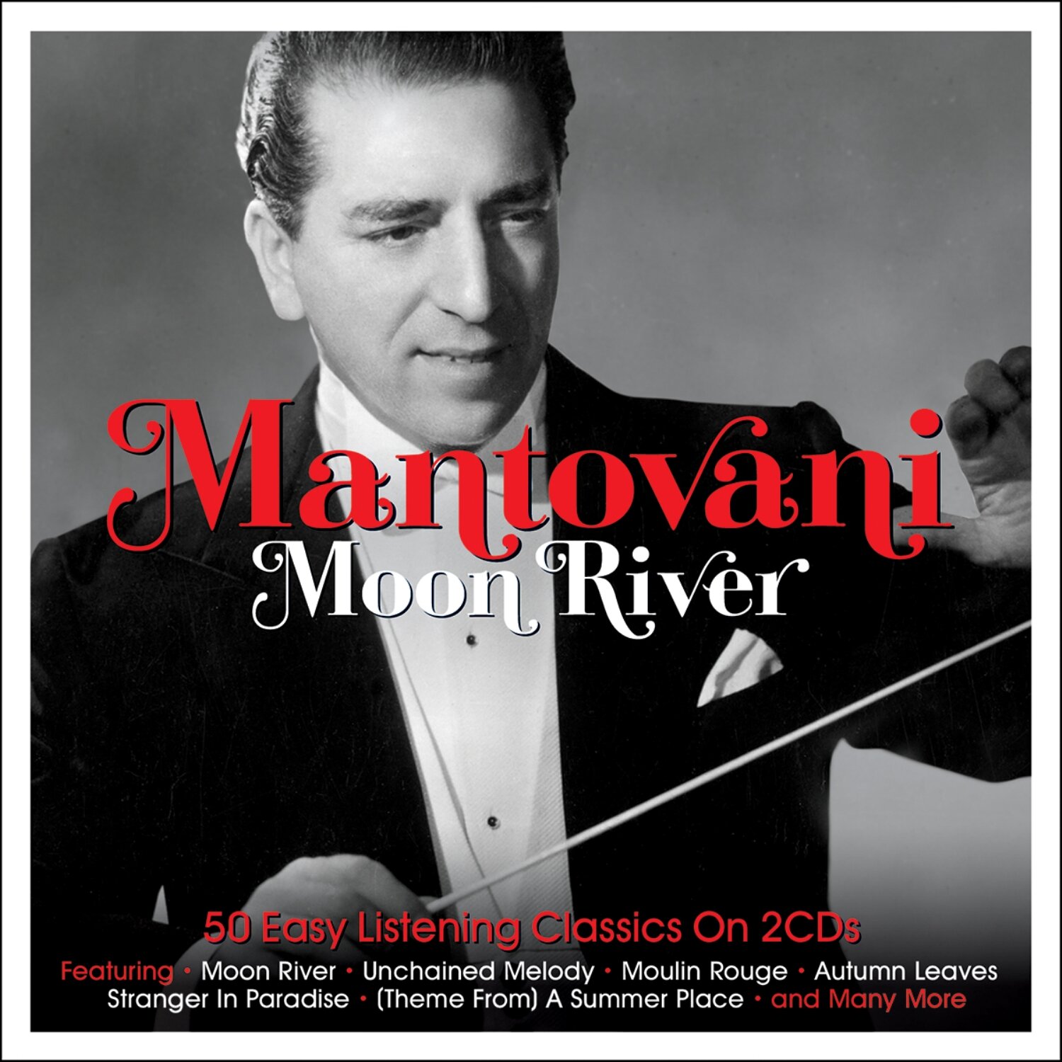 Компакт-диск Mantovani Moon River 50 Easy Listening Classics (2CD) NotNowMusic