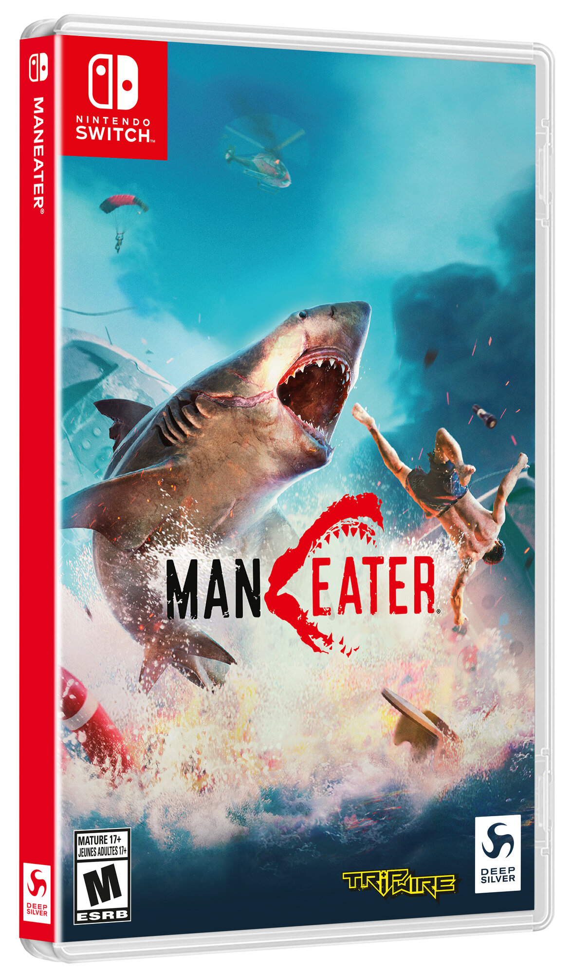 Игра Maneater для Nintendo Switch/Switch 2 - Цифровая версия (NA)