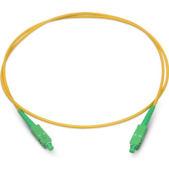 Патч-корд оптический Toplan , симплексный, SC/APC-SC/APC, 657A1, 50 м, LSZH