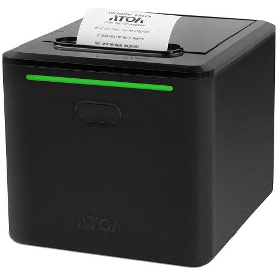 Фискальный регистратор Атол ККТ 55 v2 Ф. Черный. с ФН 1.2 15 мес. USB. RS-232. Ethernet. 5.0