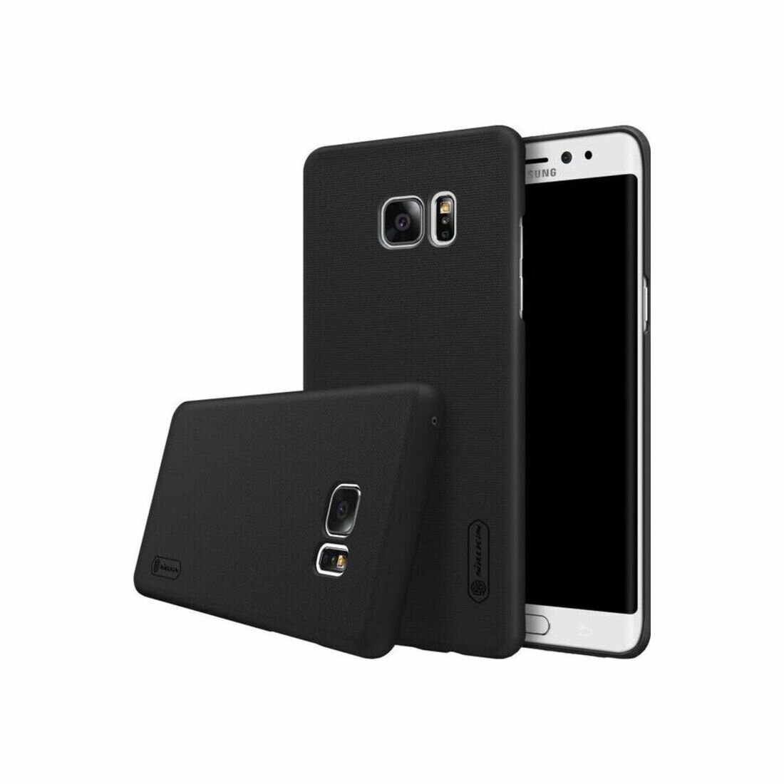 Пластиковый чехол для Samsung Galaxy Note 7 черный (Nillkin)