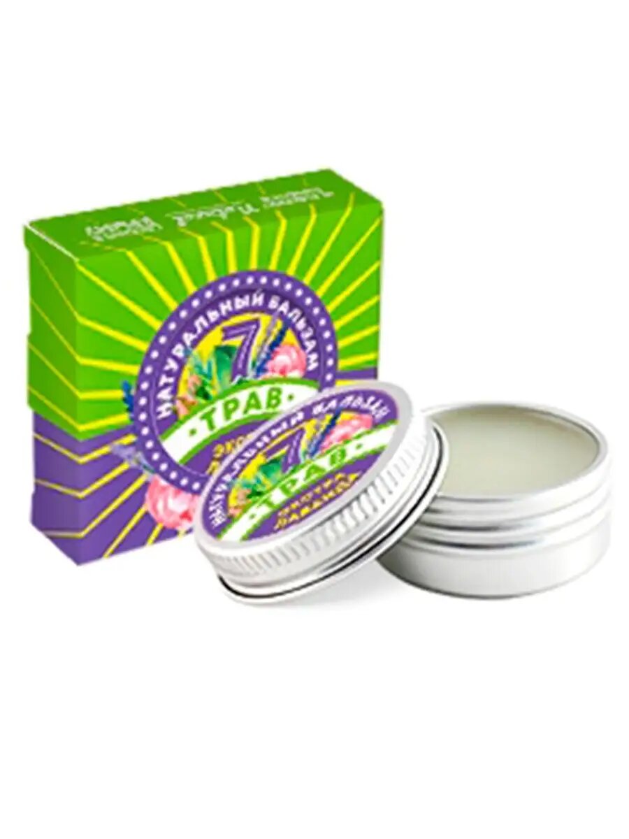 Крымский бальзам натуральный 7 Трав с лавандой от простуды