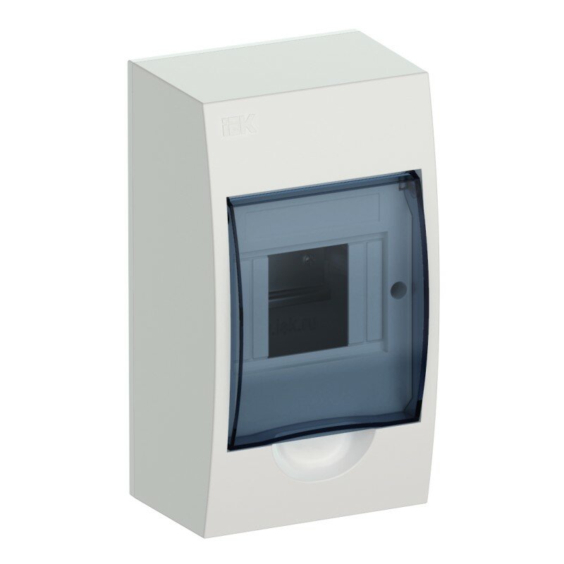 KREPTA 3 Корпус пластиковый ЩРН-П-4 IP41 белый IEK, цена за 1 шт