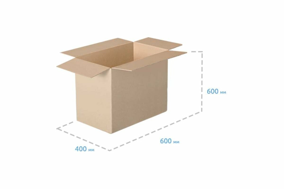 ООО Павлово-Посадский Гофрокомбинат коробка картонная 600х400х600 мм П-32 BС 140159