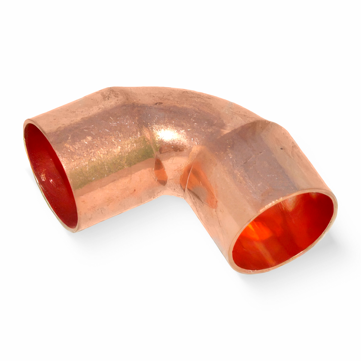 Угол 90° медный 1" ВП-ВП