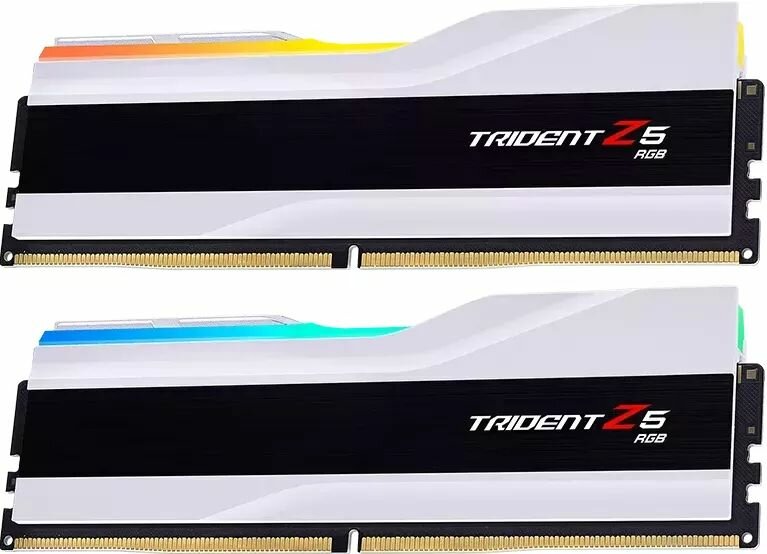 Модуль оперативной памяти G.Skill TRIDENT Z5 RGB (F5-6000J3040G32GX2-TZ5RW), DDR5, 6000MHz F5-6000J3040G32GX2-TZ5RW