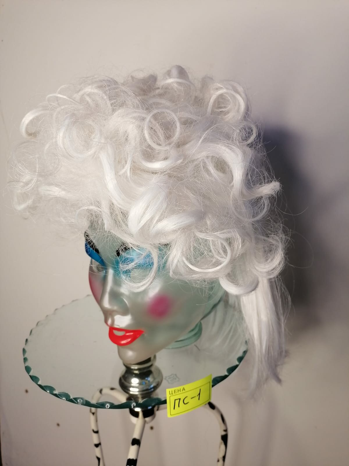 ПС1 парик судьи белый