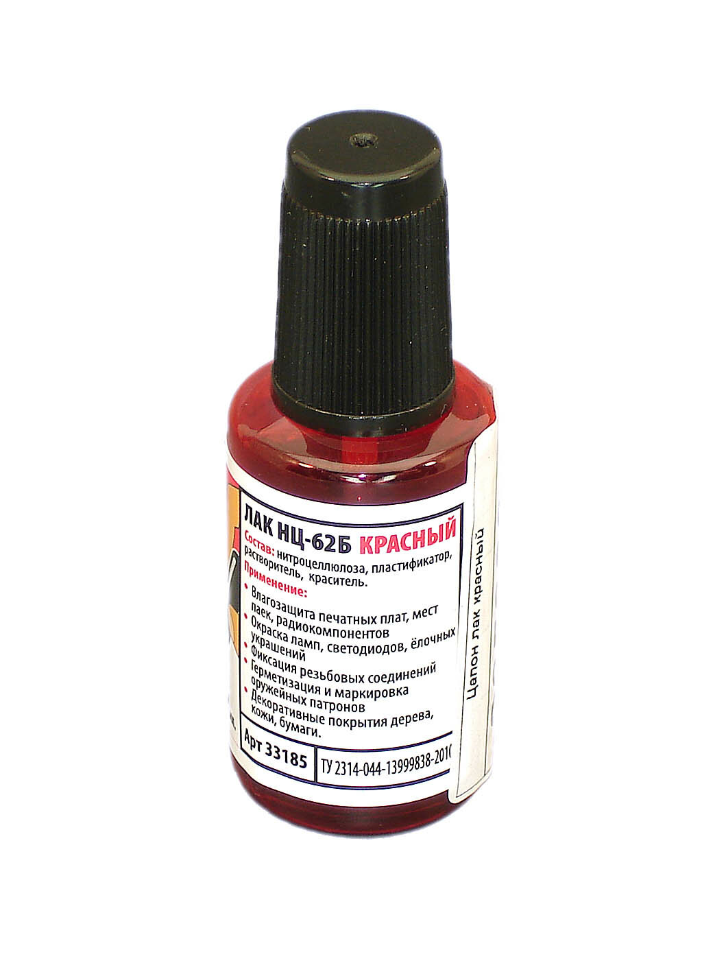 Цапон лак красный, флакон 22 мл