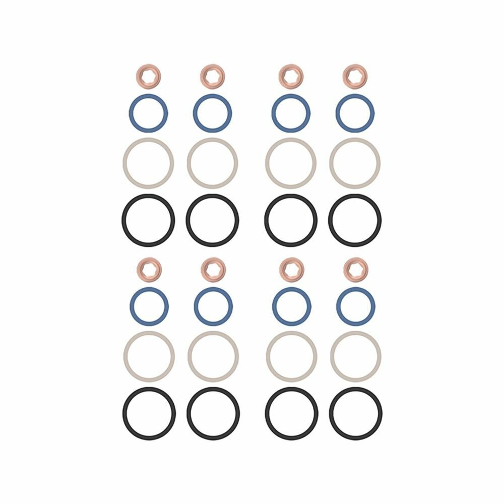 Комплект уплотнительных колец для топливного инжектора powerstroke diesel для ford 6.06.0l 2003-2010