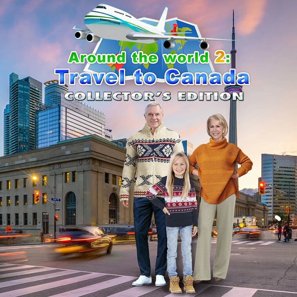 Around The World Travel To Canada Collectors Edition для Sony PlayStation | PS5 на русском языке | Игра навсегда | Быстрая доставка