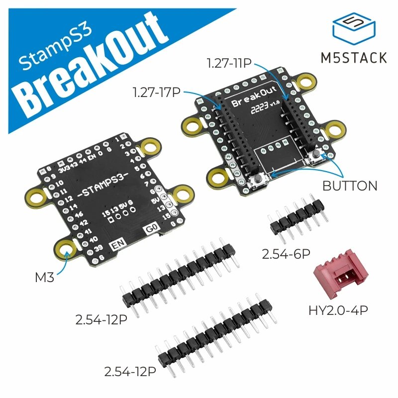 Официальная плата расширения M5Stack M5StampS3 BreakOut
