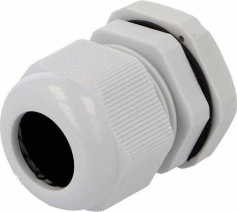 Кабельный ввод ZIELONKA PG21/GY Кабельный ввод PG21 IP67 Мат-л: полиамид серый 1шт