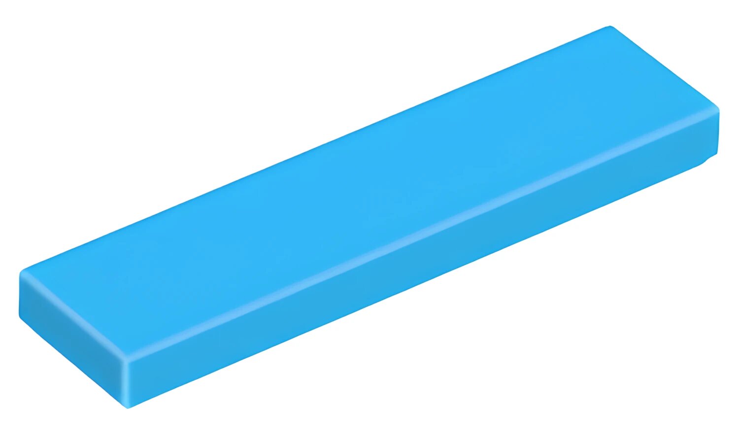 Деталь LEGO Tile 1 x 4 2431 (35371, 75703, 91143, 100687) Dark Azure U