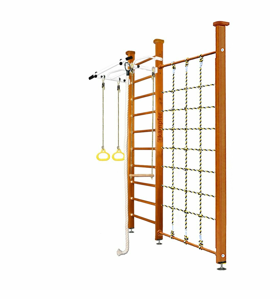 Шведская стенка Kеmfer Winner Ceiling (№3 Классический Стандарт белый турник)