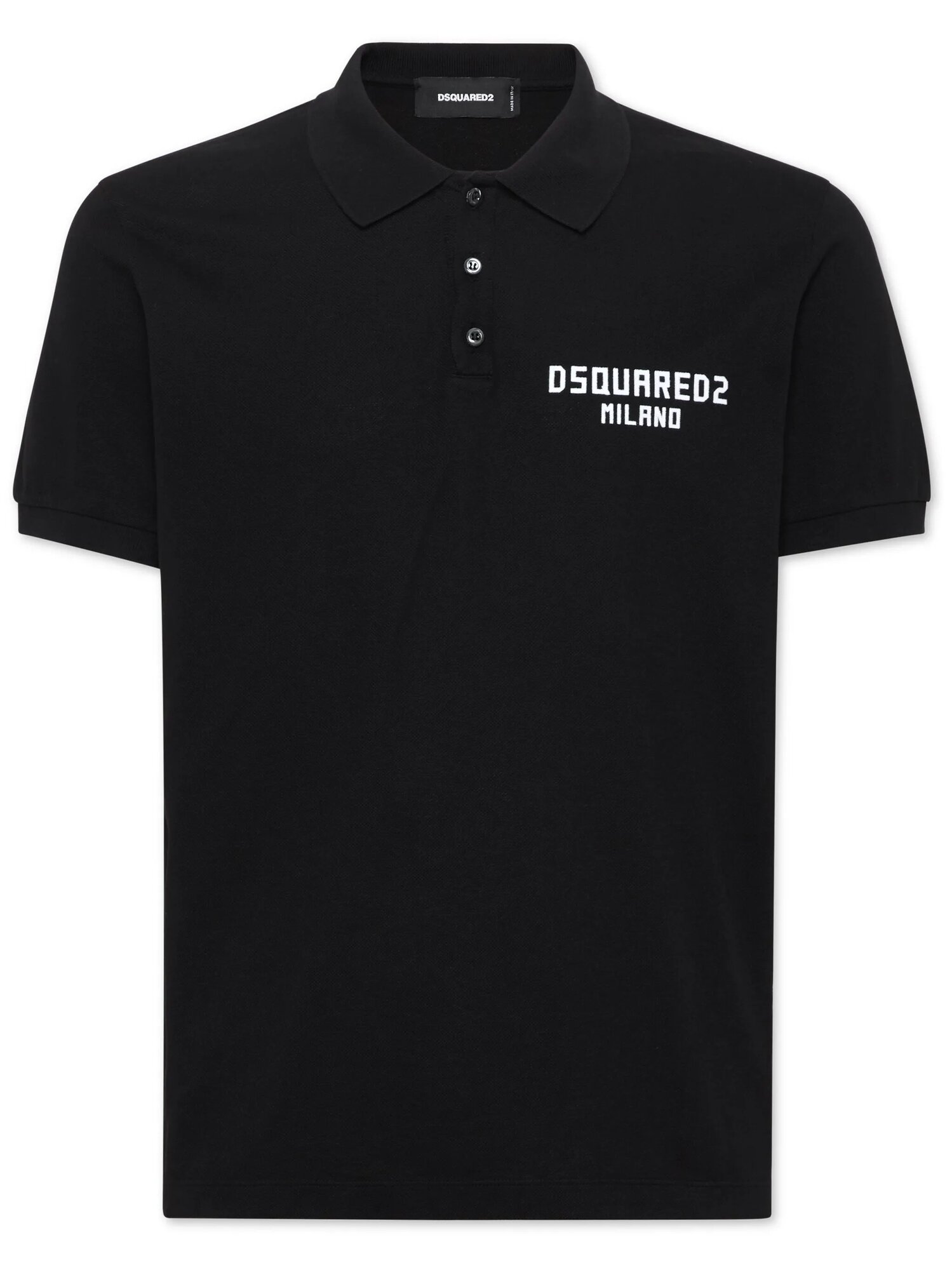 Поло DSQUARED2, размер XS, черный