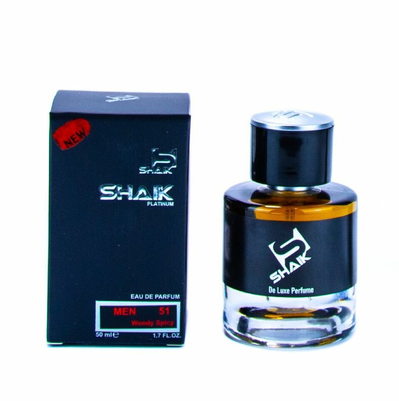 SHAIK PLATINUM M 51 Woody Spicy Парфюмерная вода 50мл Мужская