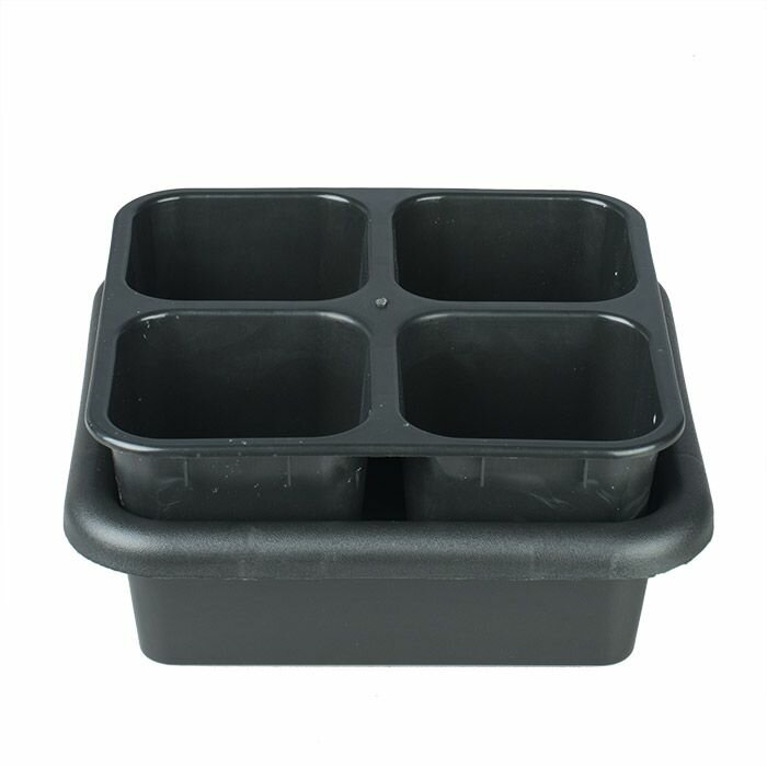 Набор для рассады Comfort Factor Поддон, 0,6 л, 4 гнезда (АП 116)