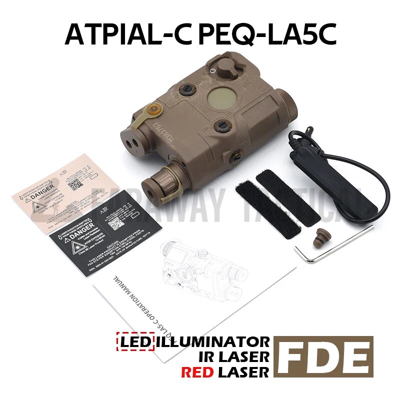 SOTAC PEQ-15/LA5-C регулируемый светодиодный фонарь ATPIAL-C LED R FDE