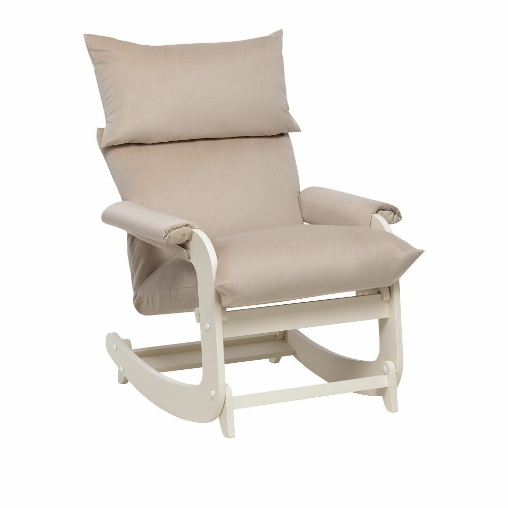 Кресло-трансформер Флекси, Слоновая кость, ткань велюр V 18