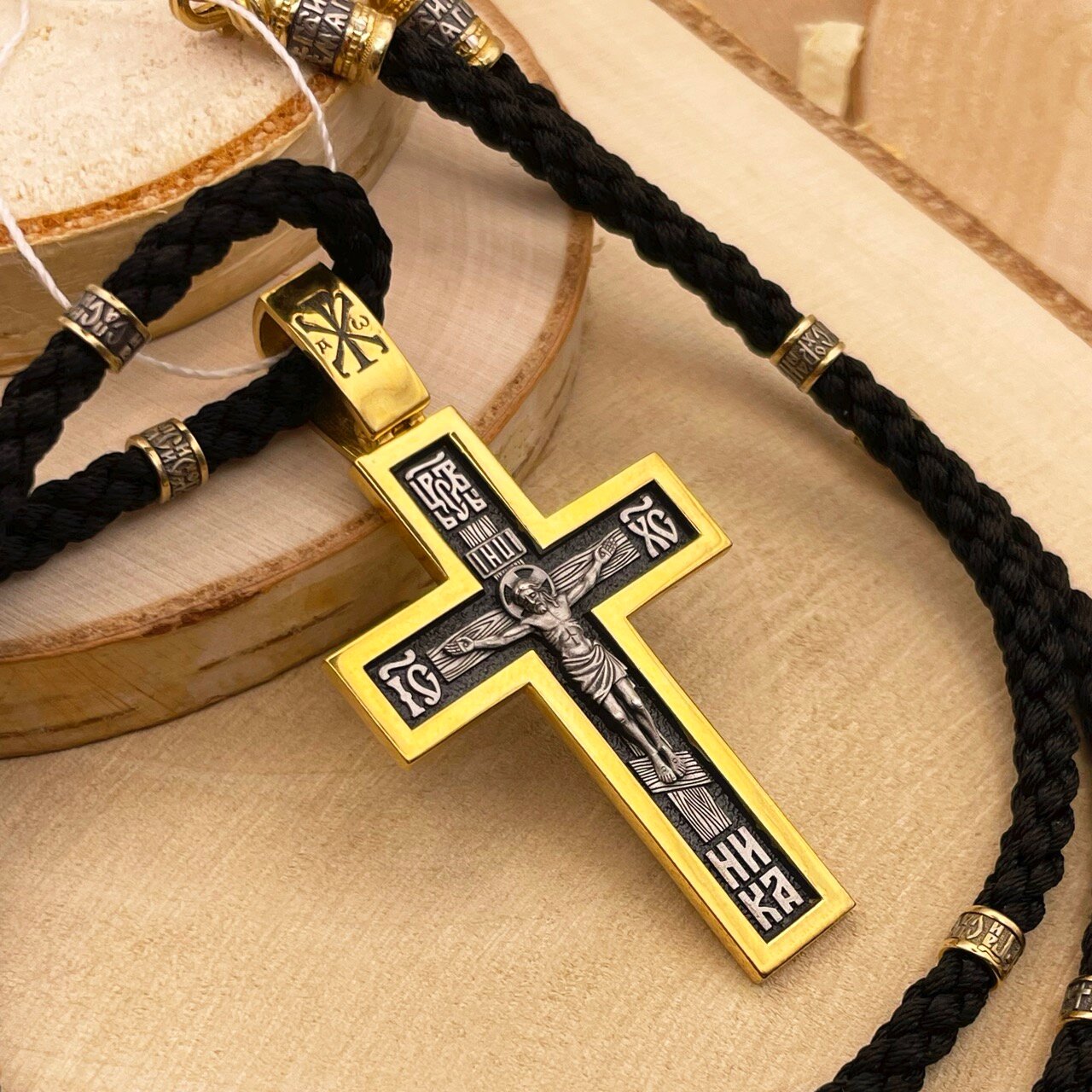 Комплект украшений, серебро, 925 проба, оксидирование, золочение, чернение