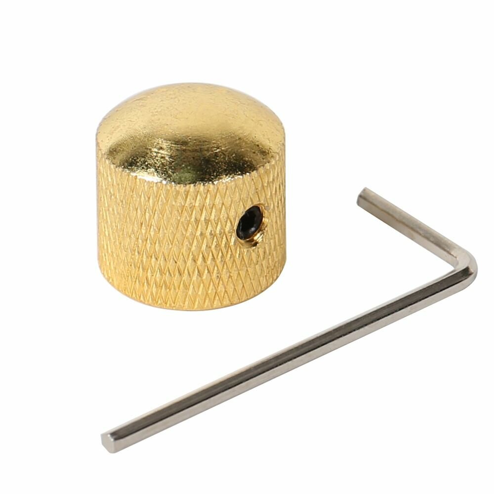 Металлический электробас-гитара с выключателем громкости