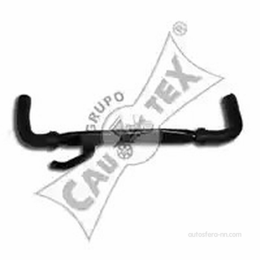 CAUTEX 031097 Патрубок радиатора нижн PEUGEOT 406 1.8 16V -04