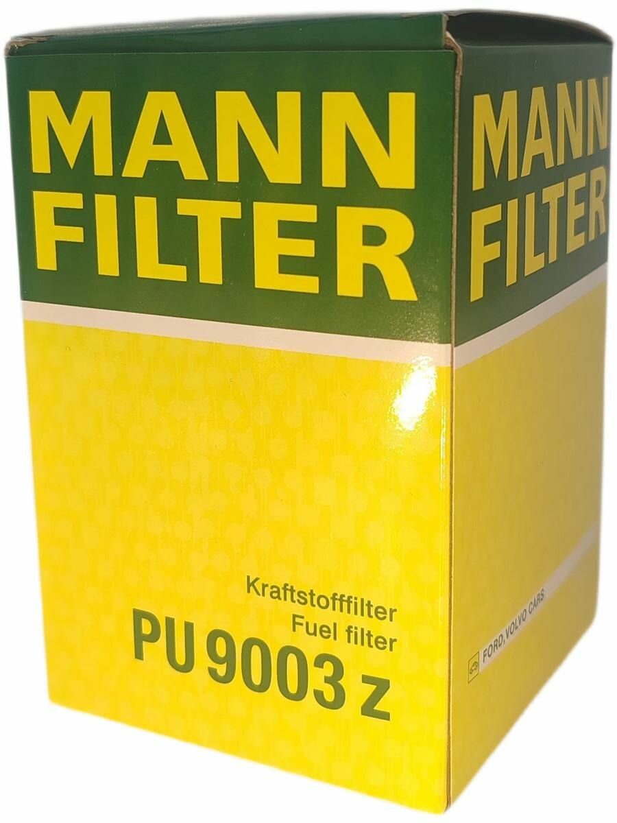 MANN FILTER PU9003z топливный фильтр с прокладкой (Diesel)