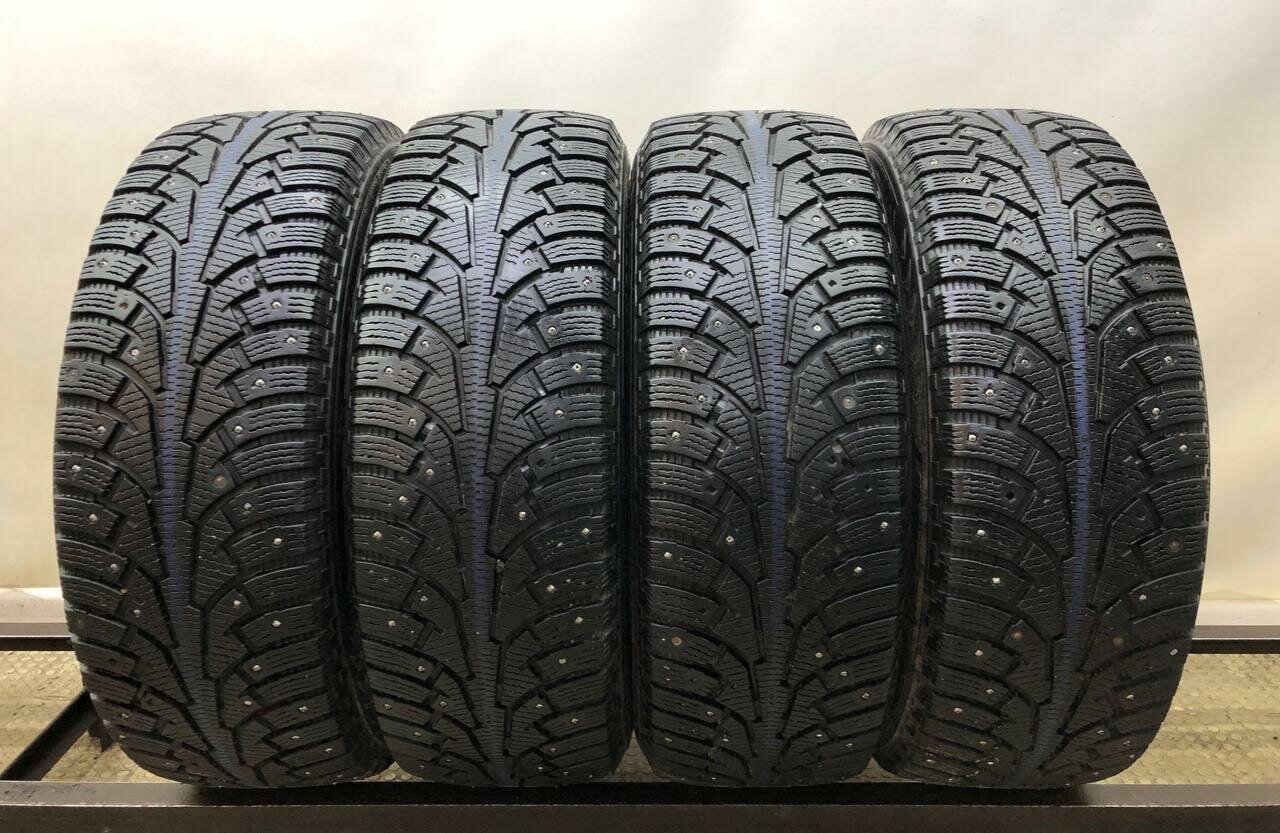 Зимние БУ шины шипованные Nokian nordman 5 suv 225/60 R17 15.0% износ PT0005979 TSB041130