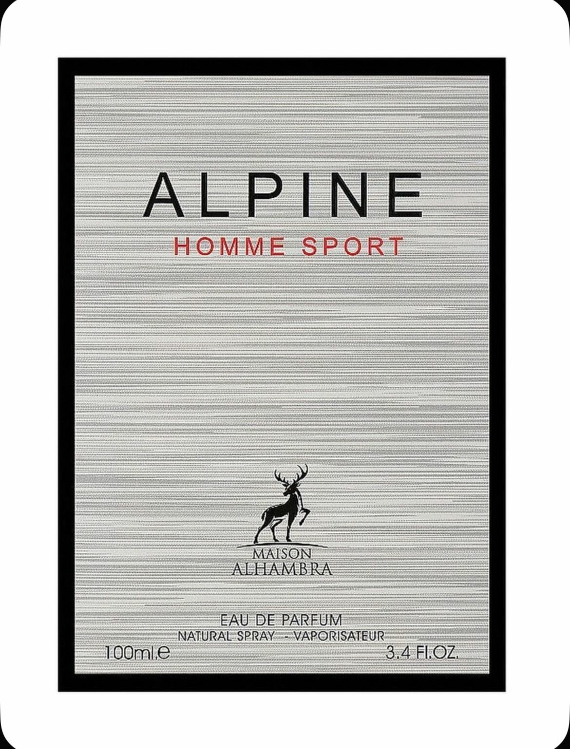 Alhambra ALPINE HOMME SPORT Вода парфюмерная мужская 100ml