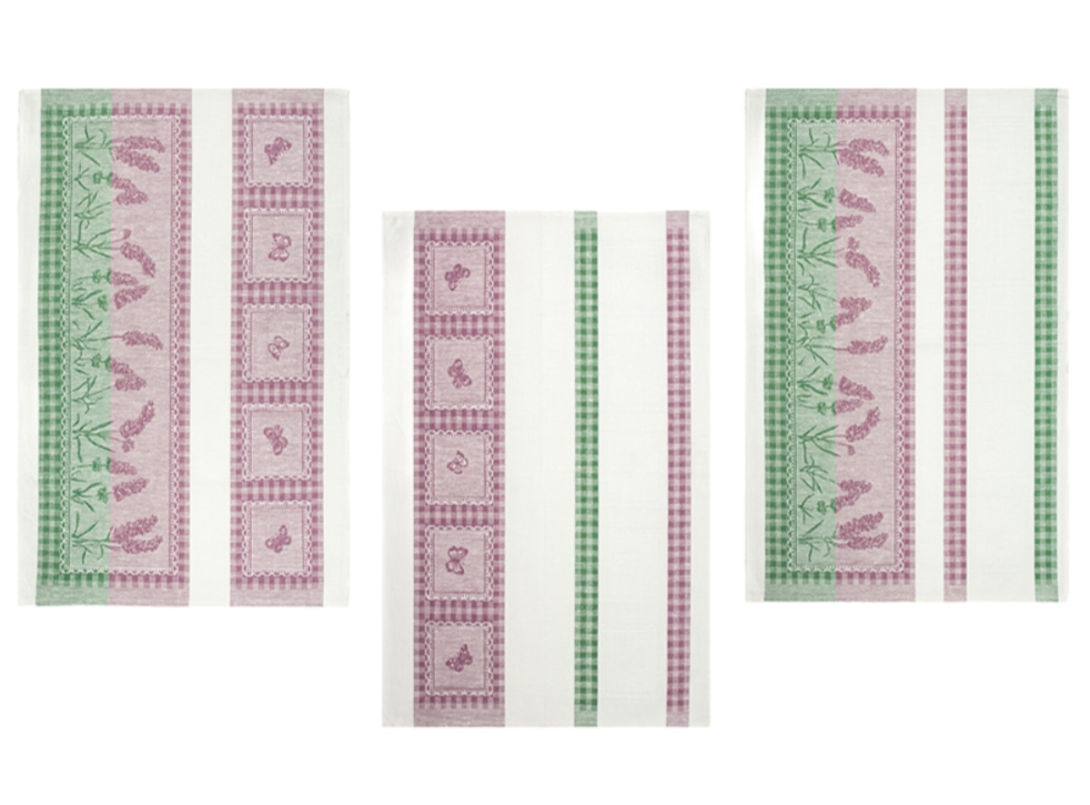 Кухонные полотенца с петелькой в подарочной упаковке Белорусский Лен набор