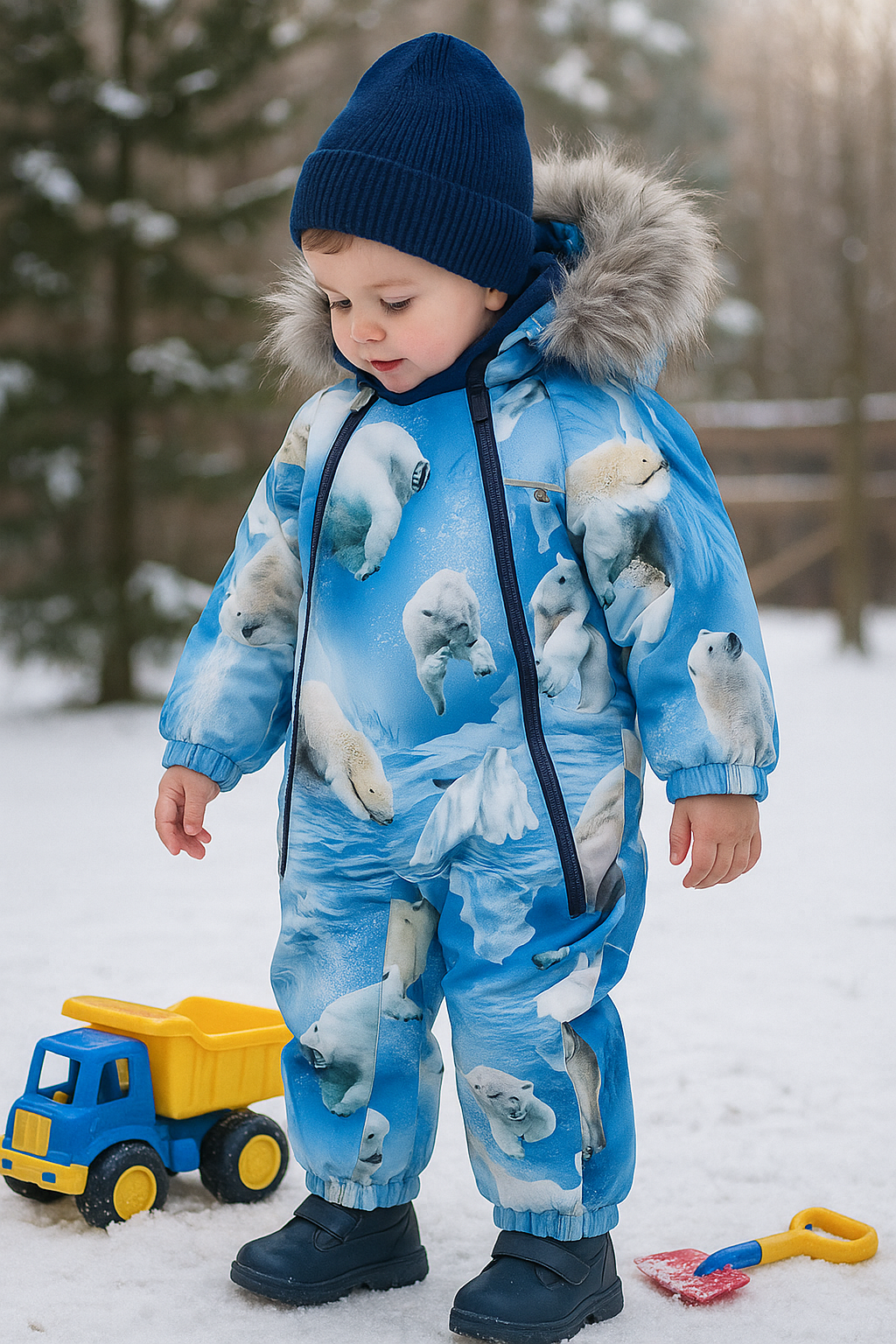 Комбинезон утеплённый