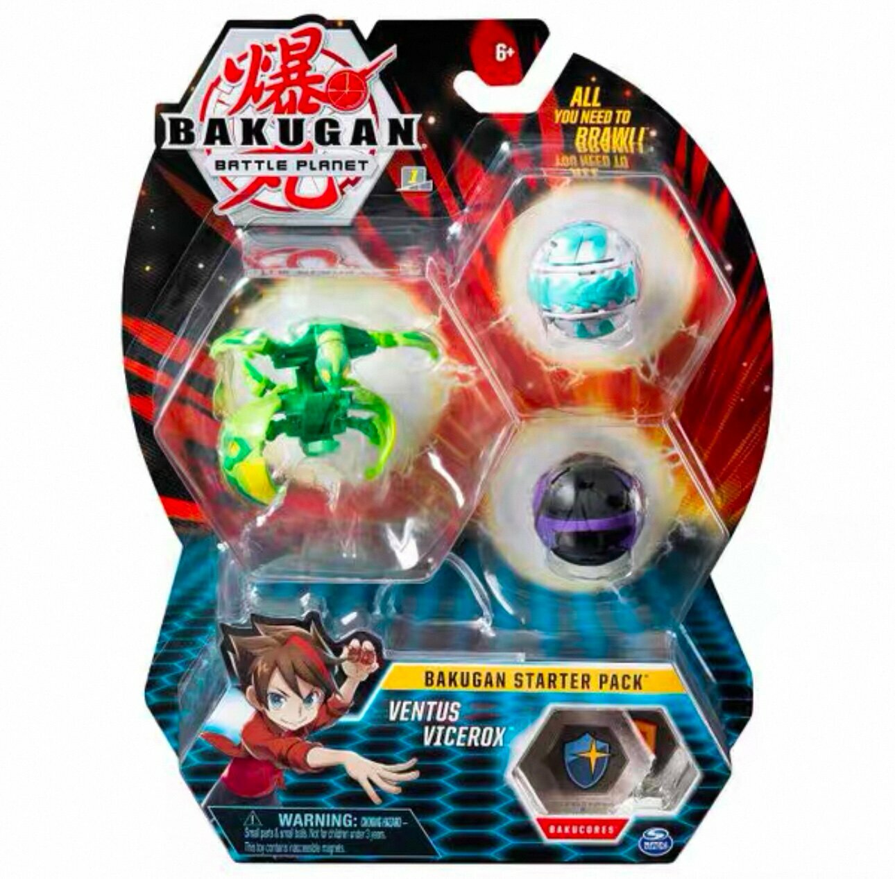 Новая колода карт Bakugan BP Bakugan Star Domain Hegemony Spider Werewolf