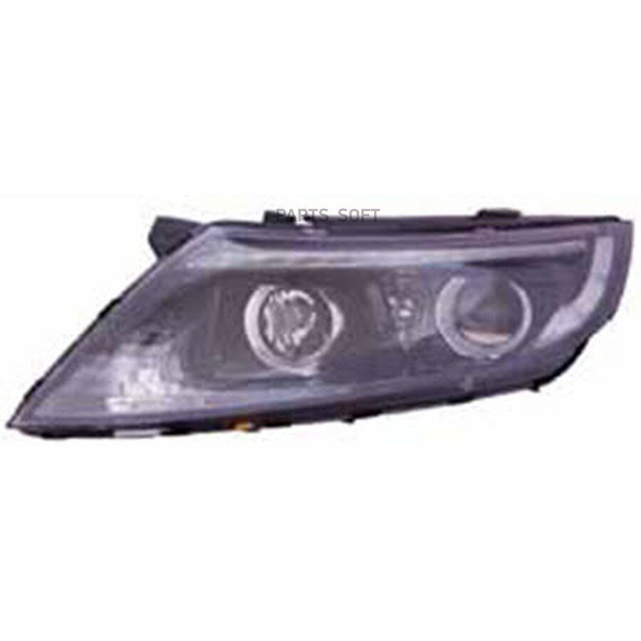 Фара лев KIA: OPTIMA 14- линзован , п/к , (диод) , внутри черн от официального дистрибьютора, DEPO, артикул 2231155LLEMN2
