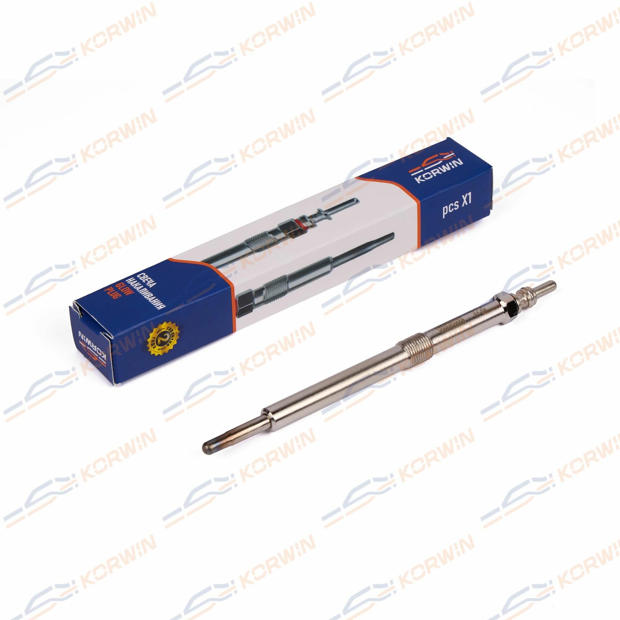 Свеча накаливания RENAULT Master 2.2/2.5 DCI 98- пр. Турция