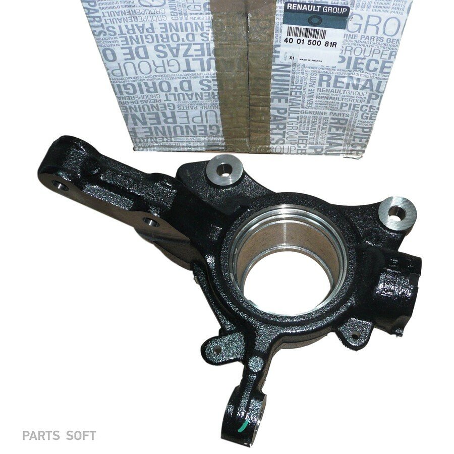 Кулак поворотный от официального дистрибьютора, RENAULT, артикул 400150081R