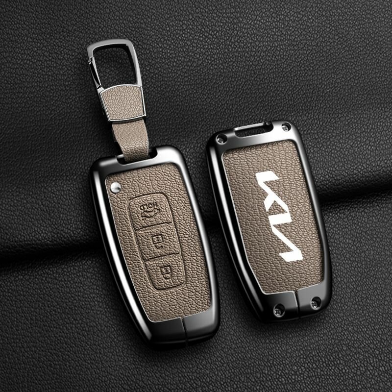 Чехол для ключа Киа Kia Sportage K5 K2 Sorento Optima,3 кнопки, KOLEN