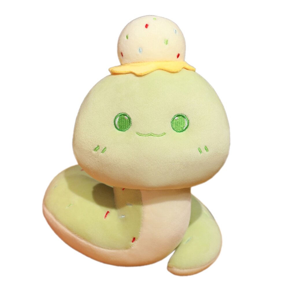 Игрушка змеи китайского новогоднего чучела для талисманов плюшевые животные 2025 года