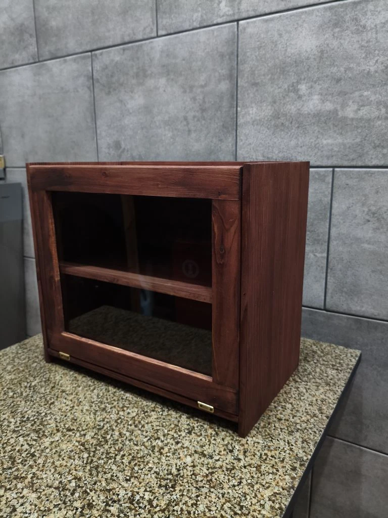 Хлебница Деревянная Всяка "Дуб", двухъярусная, из массива дерева