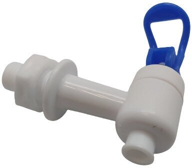 Кран кулера внешняя резьба (синий) KL003