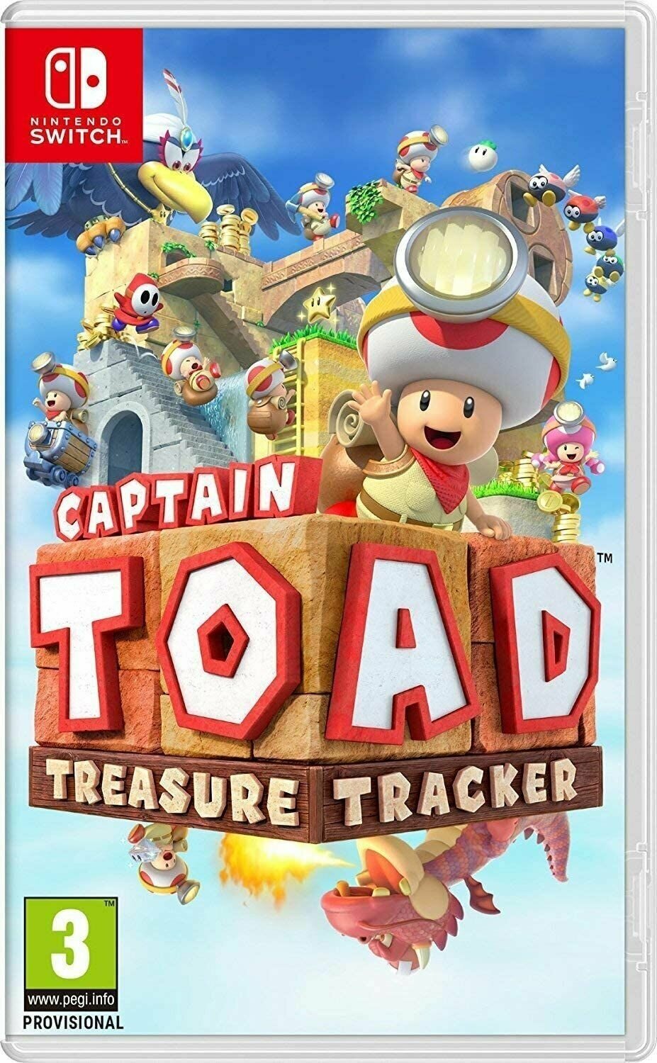 Игра Captain Toad Treasure Tracker для Nintendo Switch (картридж, английская версия)
