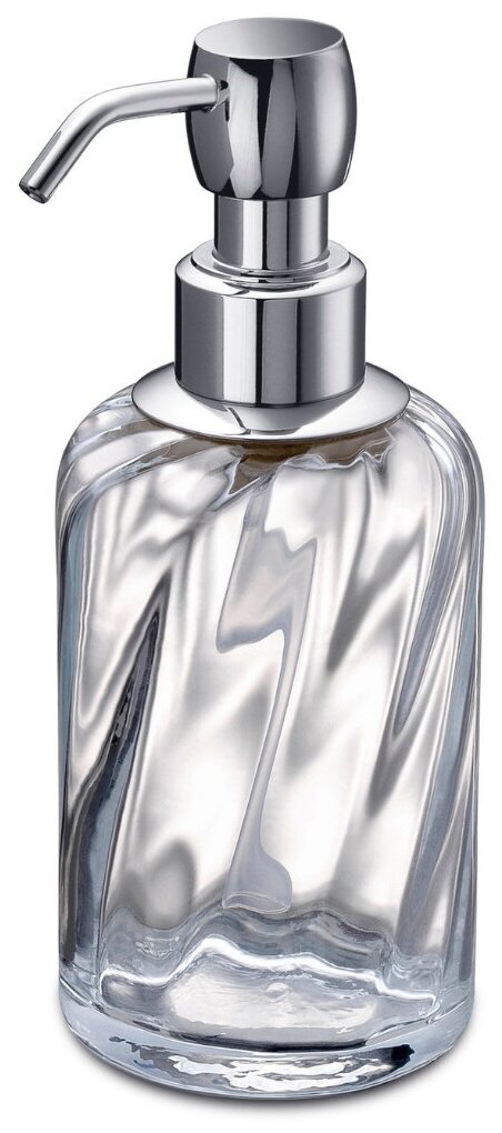 Дозатор для мыла настольный WINDISCH SPIRAL 90801CR хром d65h165