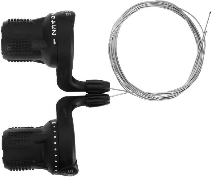 Комплект шифтеров Saiguan KDSG-12-3SI/7SI, правый и левый, 3×7 скоростей