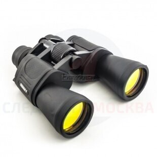 Бинокль "следопыт", 10-30х50, черный, 185*70*180 мм, 809 г, в чехле PF-BT-14