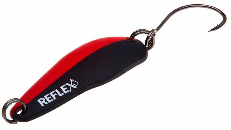 Колеблющаяся блесна для зимней и летней рыбалки REFLEX модель CYCLONE 2,6 г цвет R12