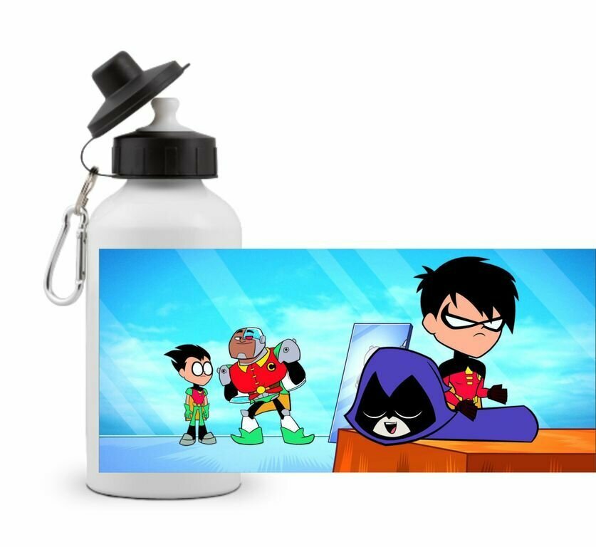 Спортивная бутылка Юные Титаны Вперёд, Teen Titans Go №2